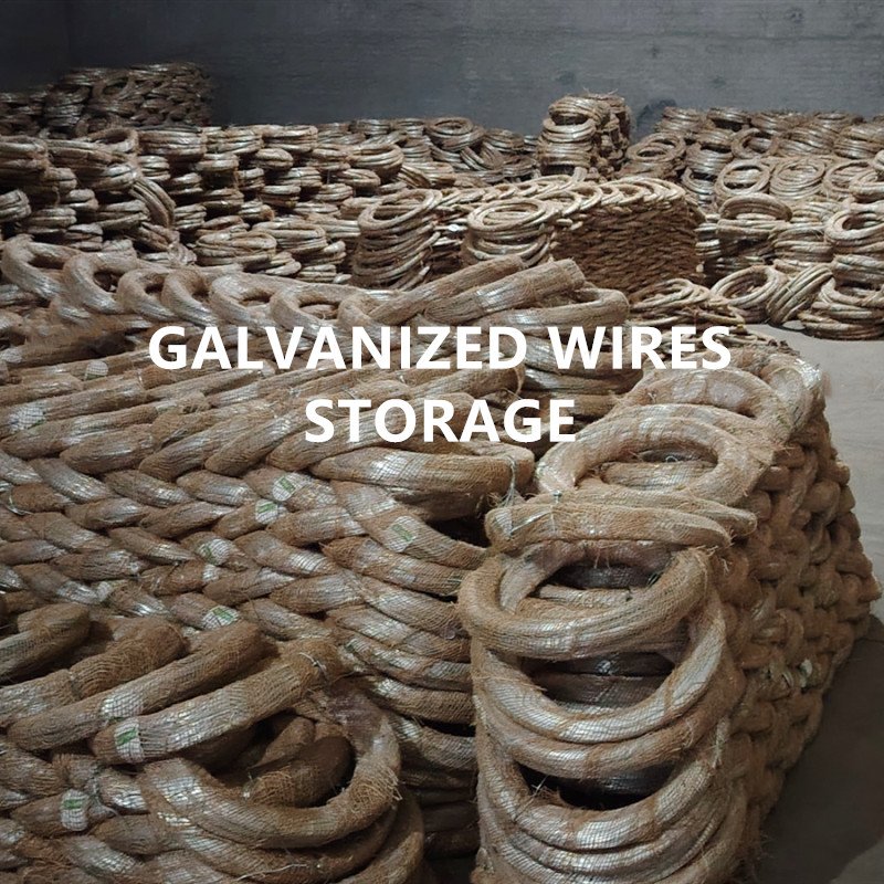 how to avoid the galvanized wires from rusting in storage and use ...