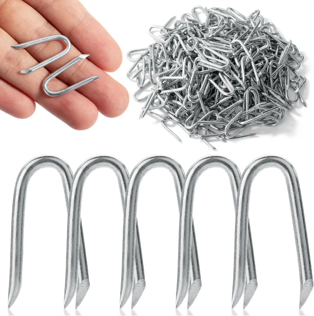 20mm Galvanized U shape Fence Staple - hebeishaoman.com
